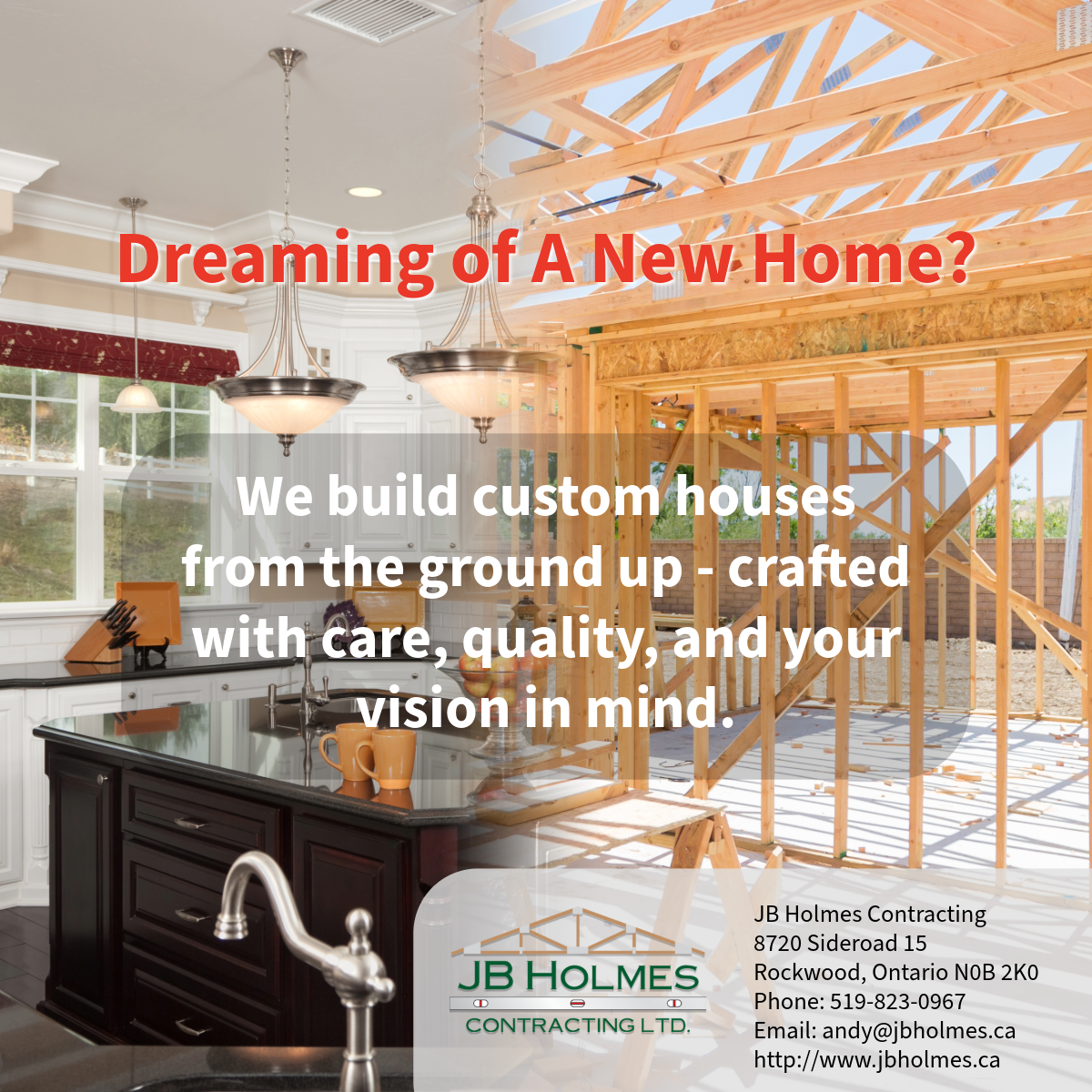 Build Your Dream House: What You Need to Know | JB Holmes Contracting